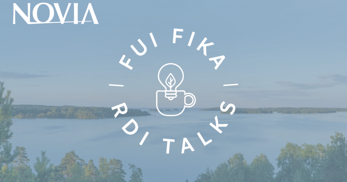 Novia - RDI Talks: “Sustainable development in Maritime Education ...