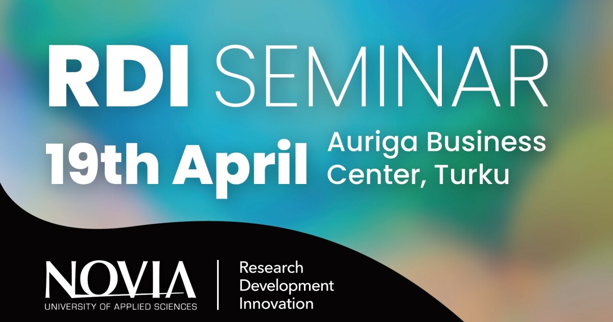 Research - Welcome to Novia University of Applied Science’s RDI Seminar ...