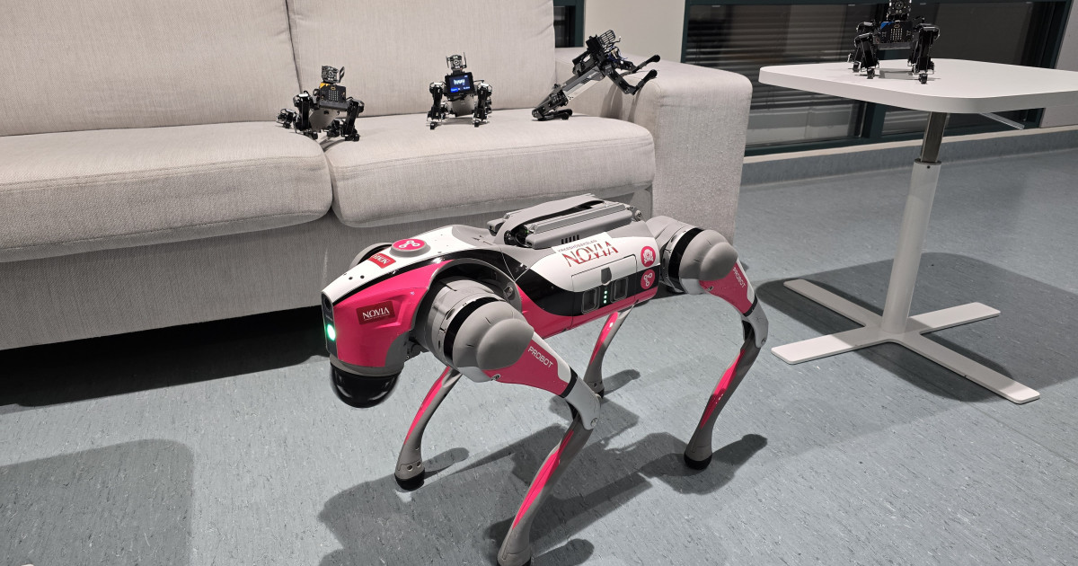 News - The versatile four-legged robot Unitree Go2 takes its place in ...