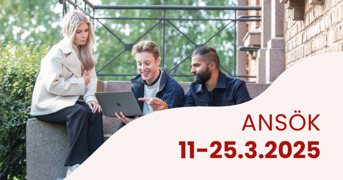 Pressmeddelande - Sök till Novia, ansökan 11–25.3.2025 » novia.fi