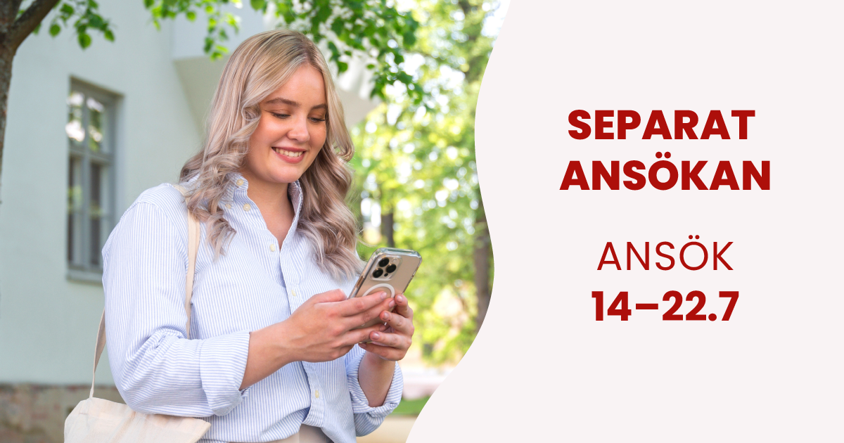 Nyhet - Novia öppnar ansökan 14-22.7 till lediga studieplatser på ...