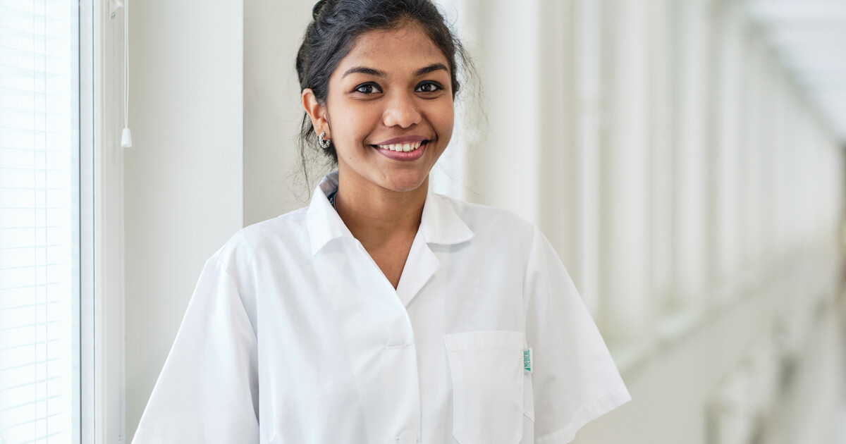 Student Stories - Jency Simon, Nursing » novia.fi